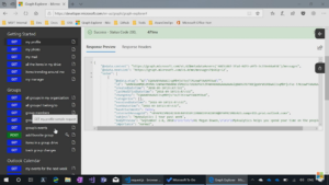 Microsoft Graph API Explorer: An Overview