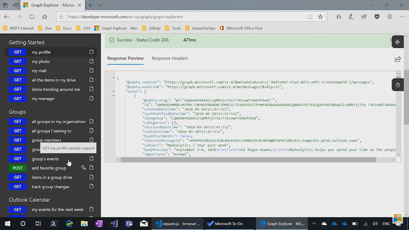 Microsoft Graph Api Explorer An Overview